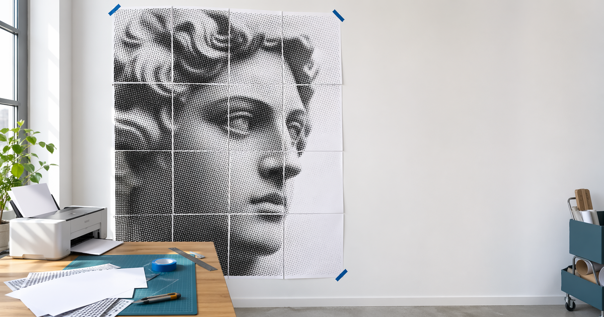 Printing Tips for Wall Posters — Rasterbator Guide